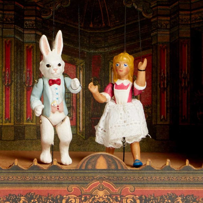 Alice in Wonderland Music Box Theatre - Benjamin Pollock's Toyshop