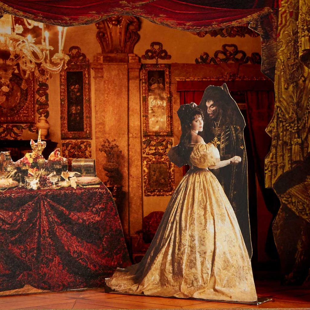 La Belle et la Bete Paper Theatre - Beauty & the Beast Toy Theatre