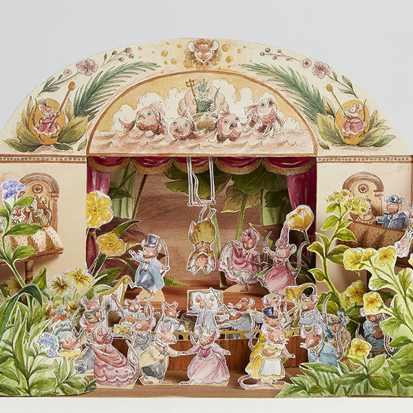 Woodland Fairground Pop-Up Card - Benjamin Pollock's Toyshop