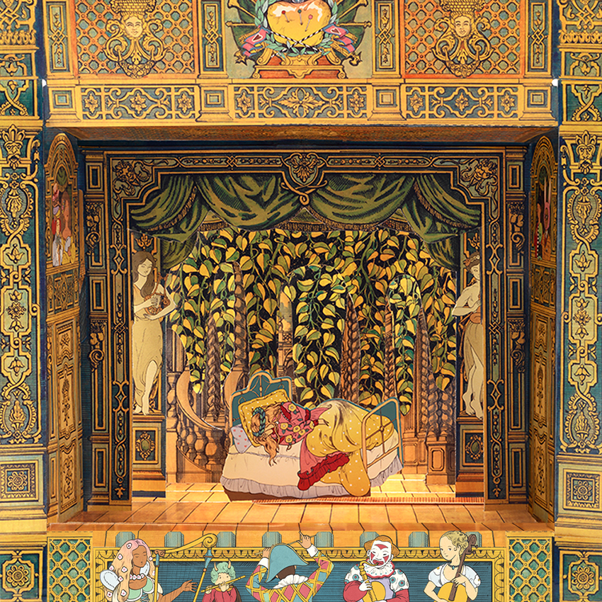 The Magic Horn Toy Theatre or Sleeping Beauty in the Wood - Benjamin ...